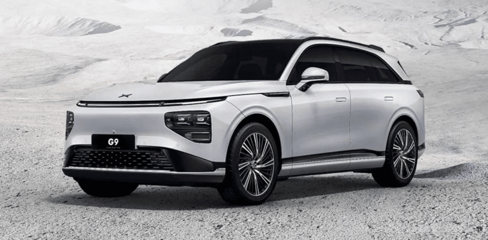 New Xpeng G9 official photos revealed, display cars already in the stores