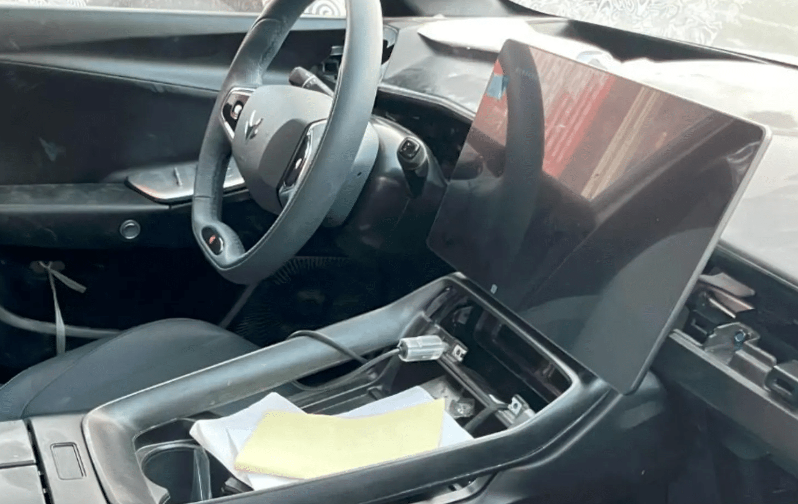 Beijing Motor's upcoming coupe Arcfox Alpha S5 interior spy photos exposed