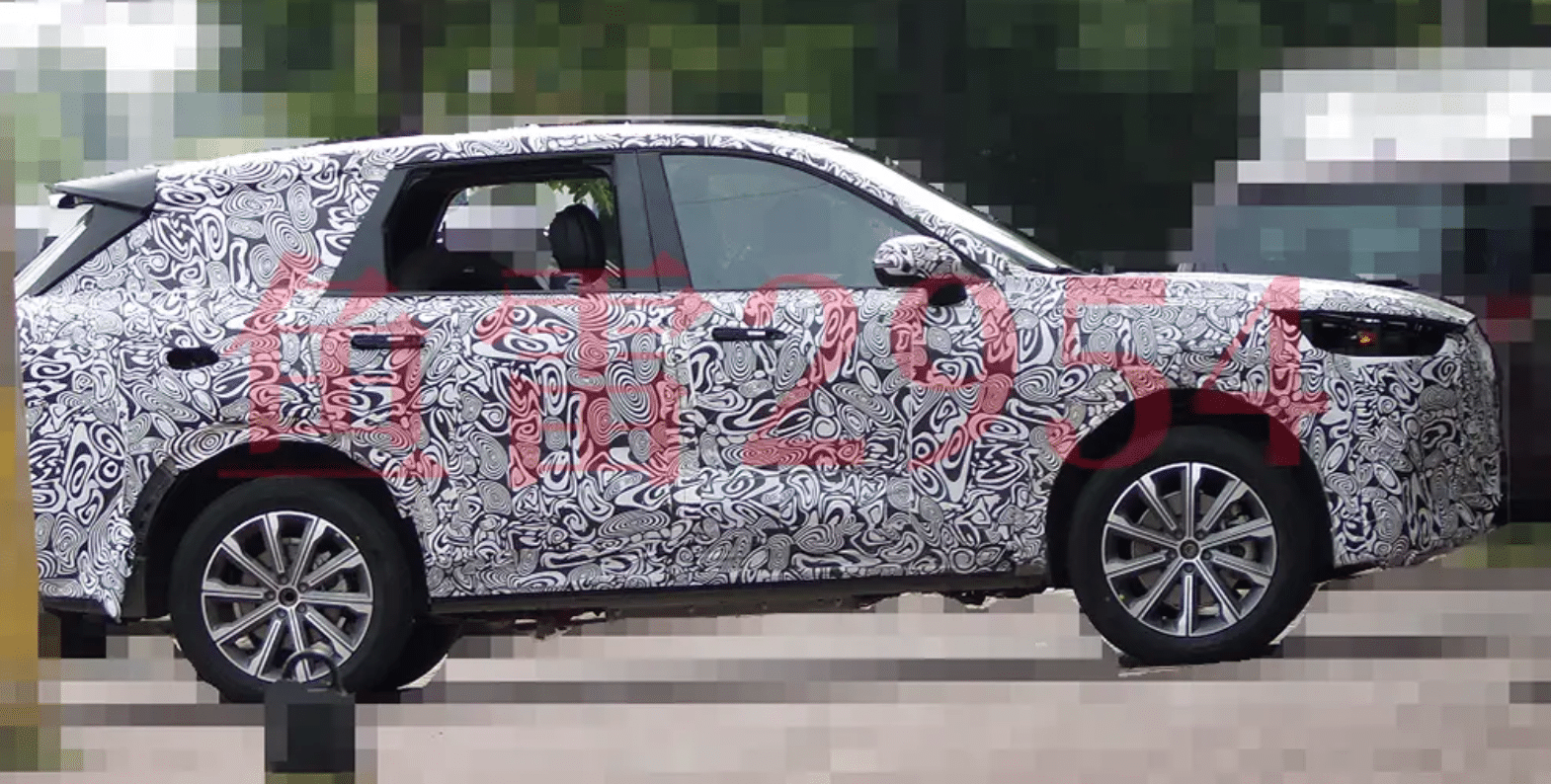 The upcoming Chery SUV spotted during road tests, production in April ...
