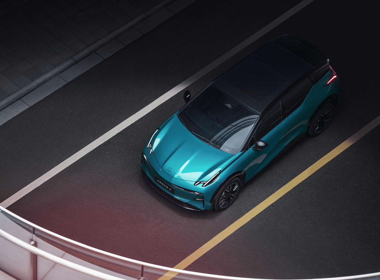 The first Geely Zeekr X for the European market rolls off production line