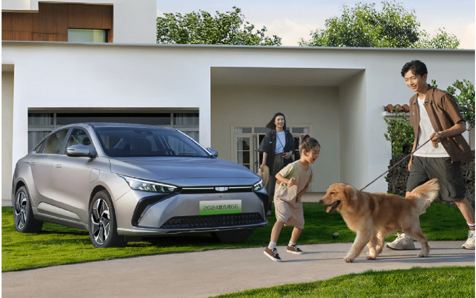 2024 Geely Geometry G6 all-electric sedan with Huawei HarmonyOS launched, price starts at 16,500 USD