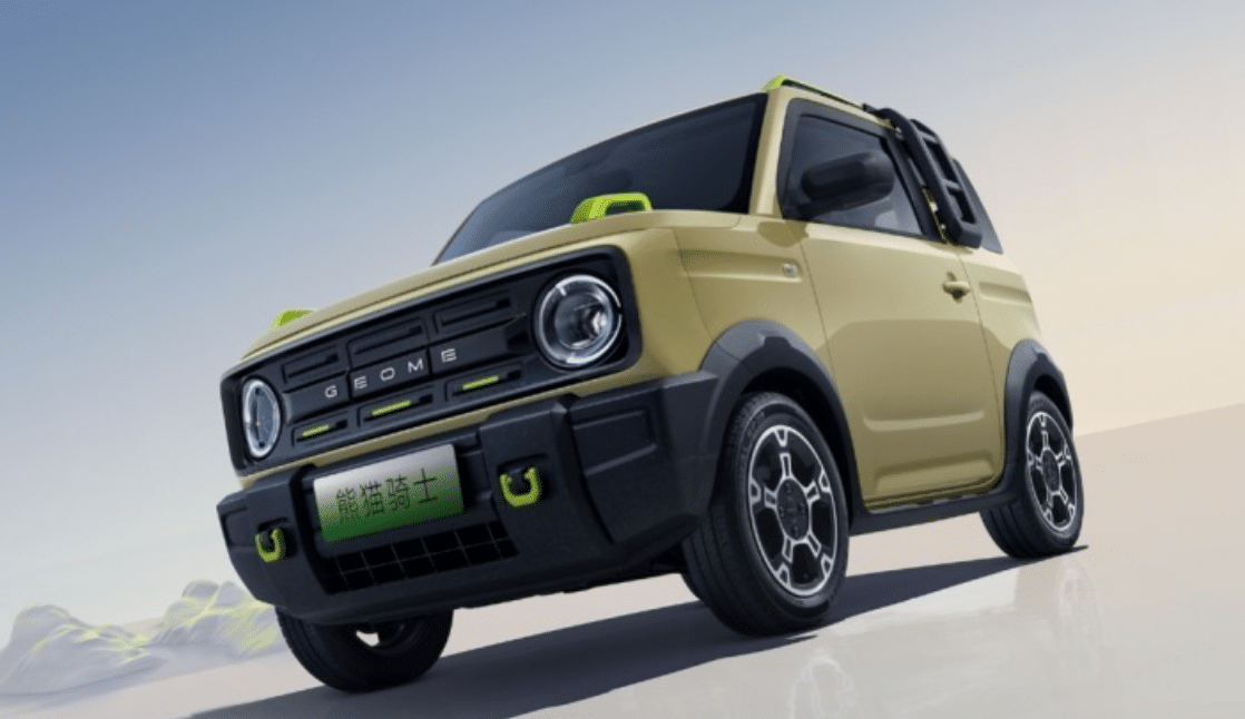 An all-electric off-road mini EV, Geely Panda Knight launched, priced ...