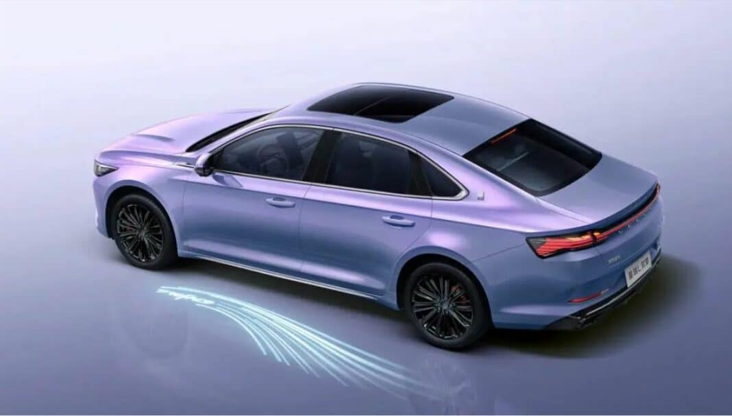 Geely unveiled the Xingrui L HEV sedan official images in China