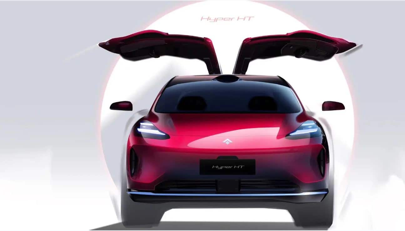 GAC Aion teases Hyper HT all-electric SUV in China