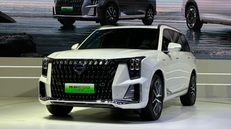 At 5.1 meters long, GAC Trumpchi ES9 PHEV SUV pre-sales starts at ...