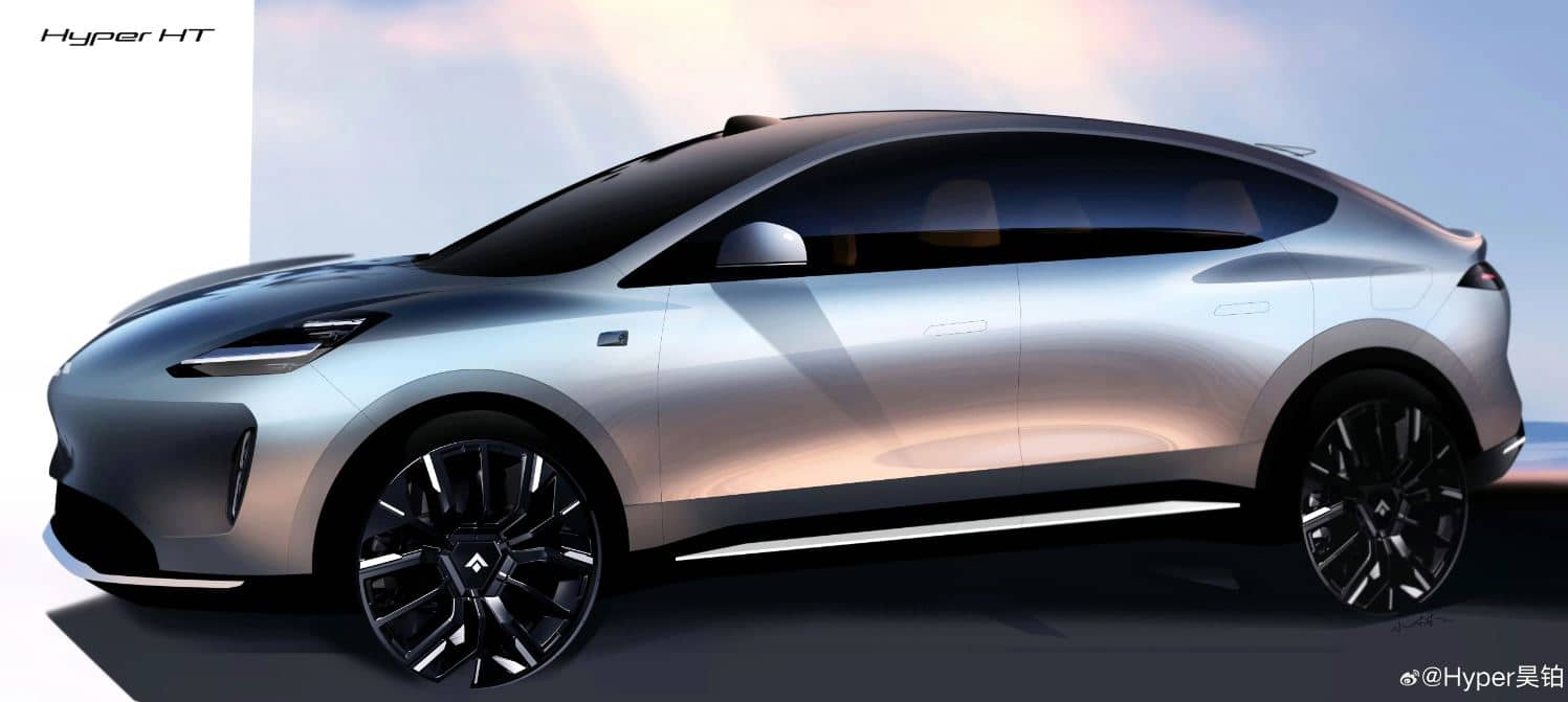 GAC Aion teases Hyper HT all-electric SUV in China