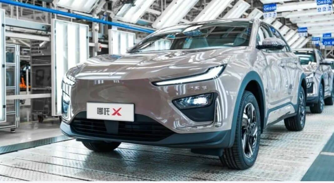 Neta X all-electric compact SUV will launch on October 18 in China