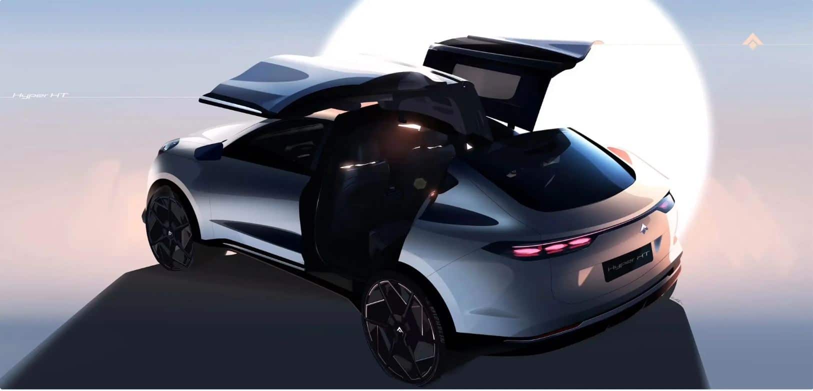 GAC Aion teases Hyper HT all-electric SUV in China