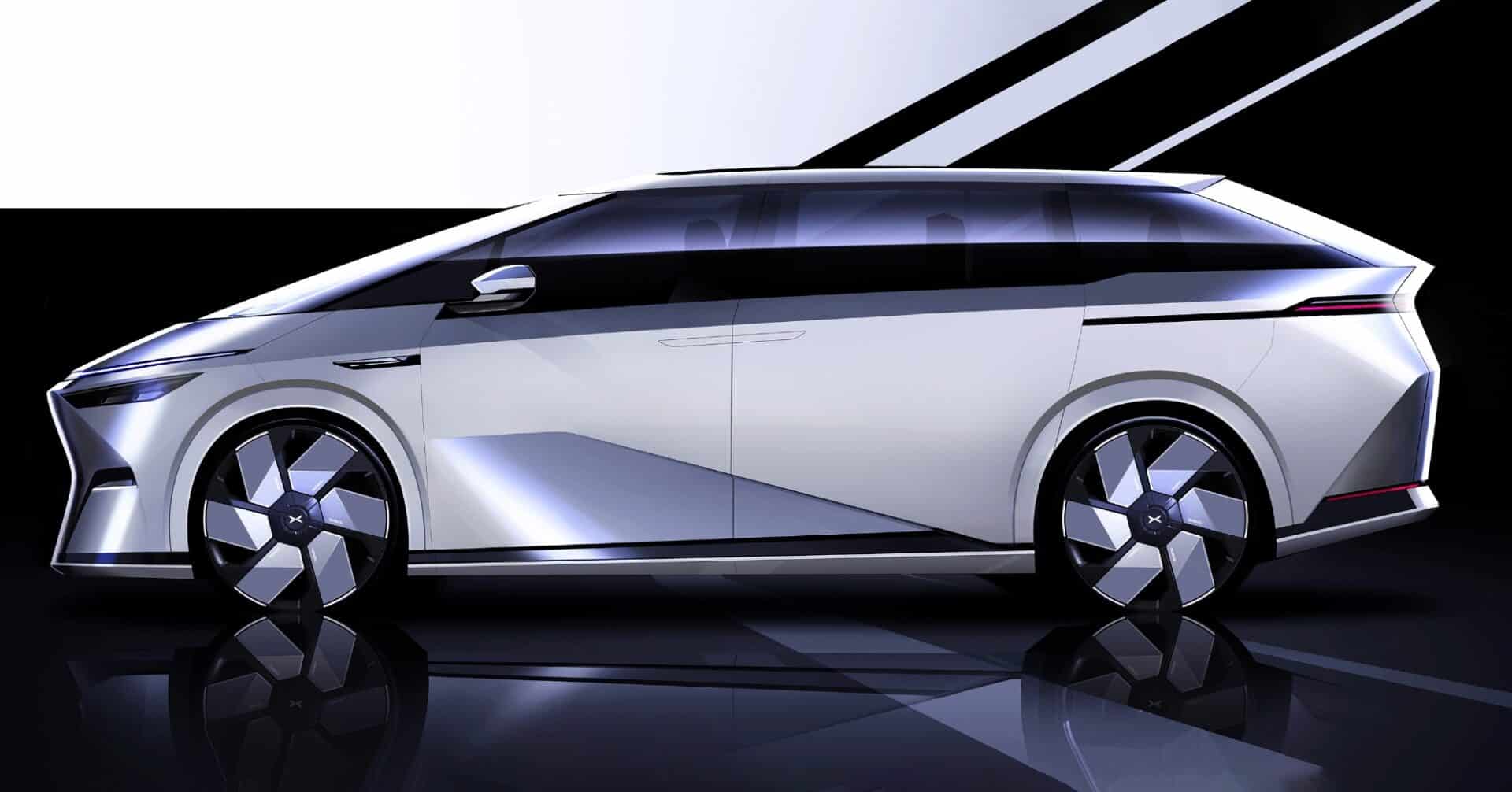 Xpeng X9 MPV may launch on October 24, new images revealed