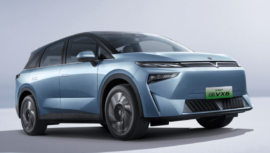 The first Venucia VX6 EV rolls of production line in Guangzhou