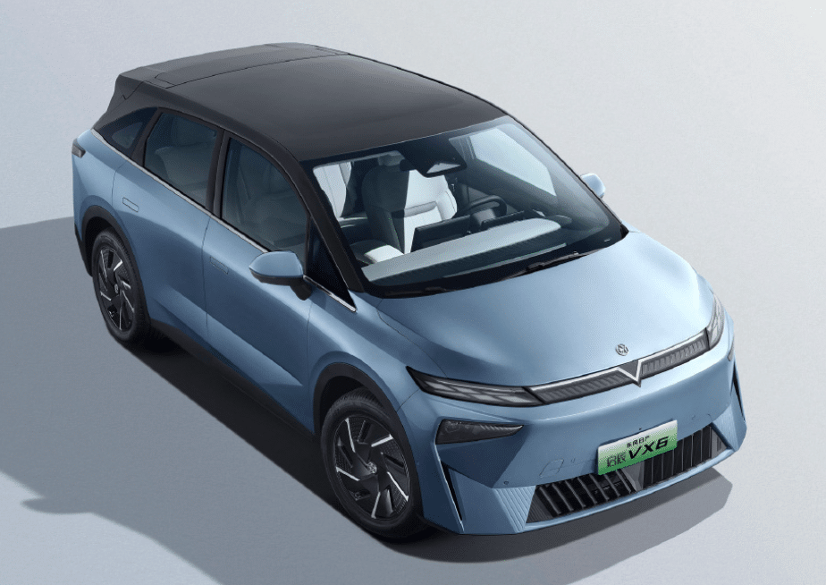 The first Venucia VX6 EV rolls of production line in Guangzhou