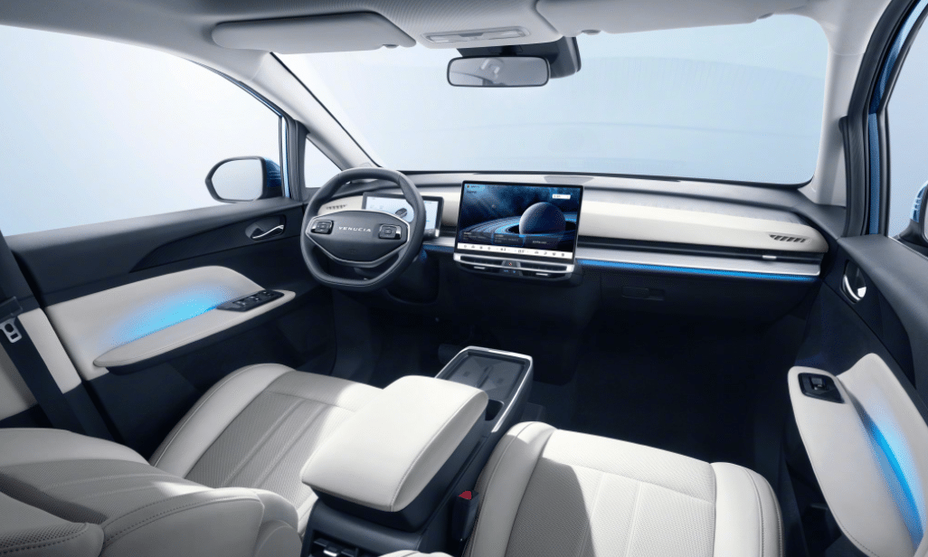 The first Venucia VX6 EV rolls of production line in Guangzhou