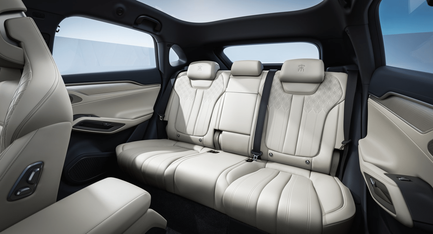 BYD upcoming flagship SUV latest interior images