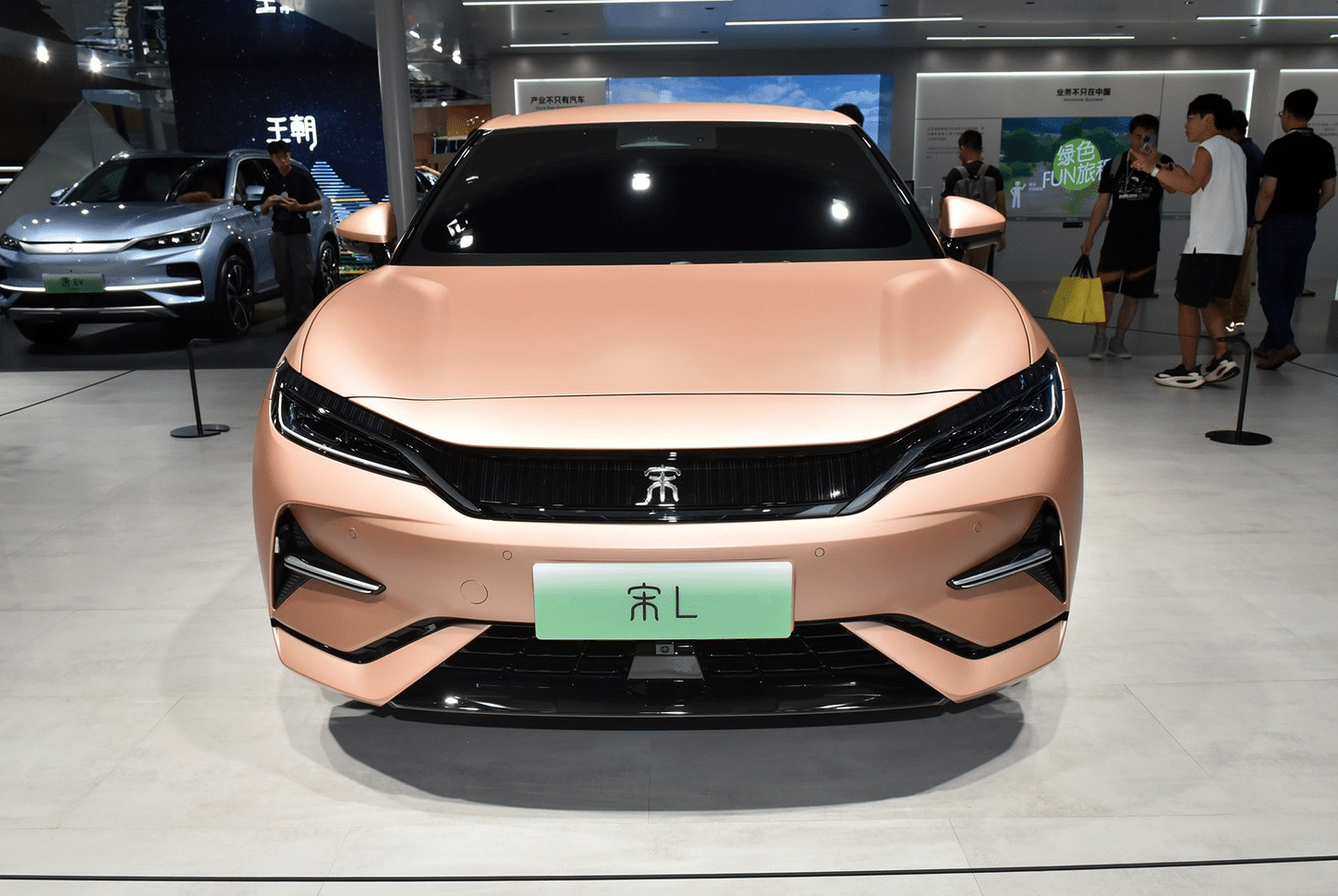 BYD upcoming flagship SUV latest interior images