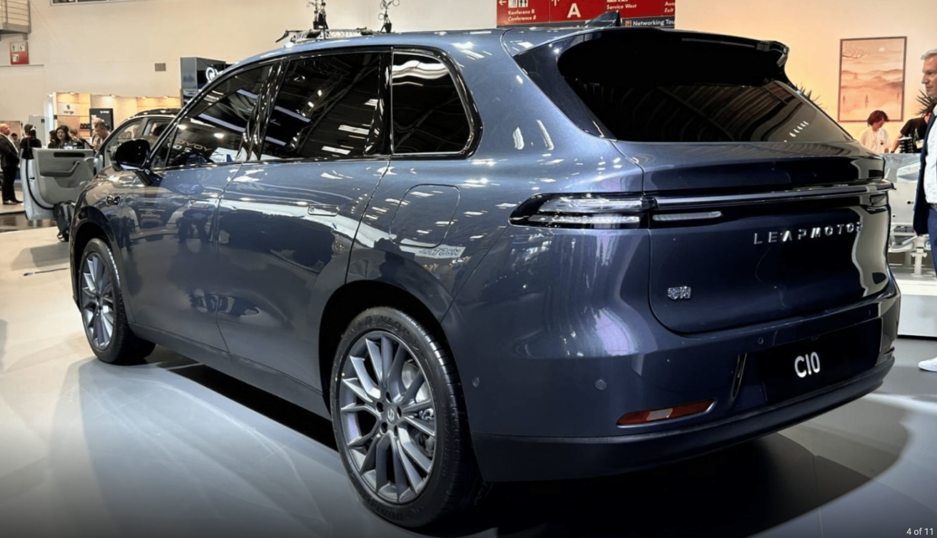 Leapmotor SUV for overseas markets applies for sales