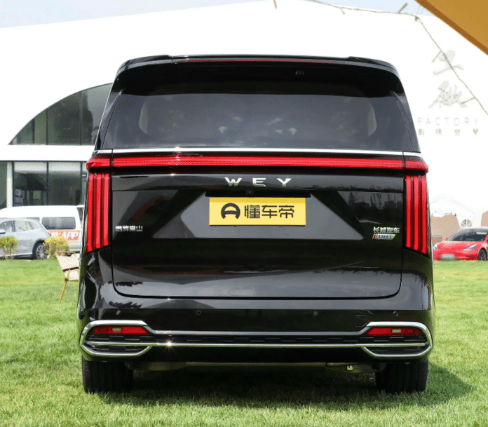 Wey Gaoshan plug-in hybrid MPV will launch on October 18