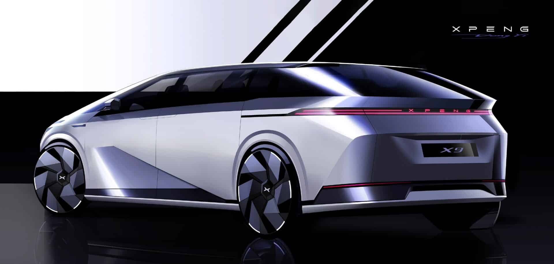 Xpeng X9 MPV may launch on October 24, new images revealed