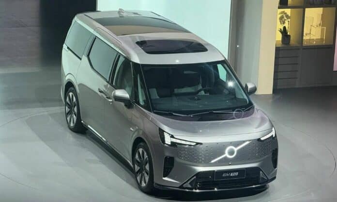 Volvo EM90 launched with 738 km range, priced at 112,000 USD