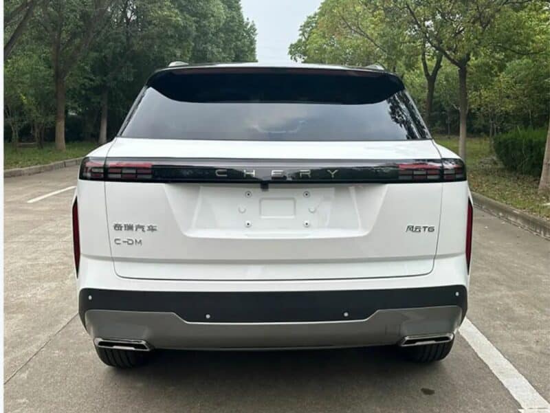 Chery Fengyun T6 híbrido enchufable SUV con BYD FinDreams batería ...