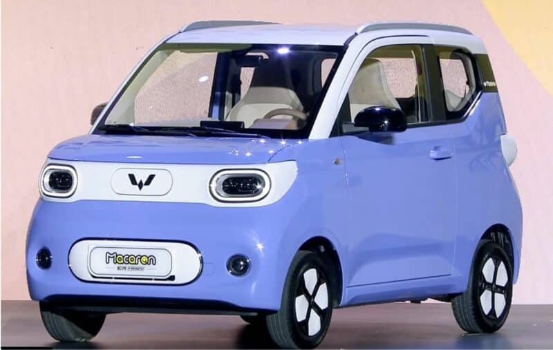 New Wuling Hongguang Mini EV Macaron launched at 6,400 USD