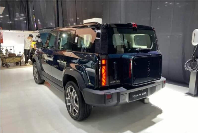 iCar 03 hardcore SUV blind order opens in China at 19,400 USD