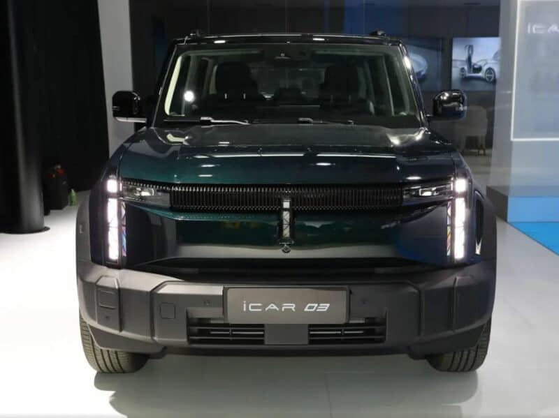 iCar 03 hardcore SUV blind order opens in China at 19,400 USD