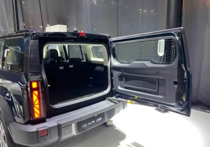 iCar 03 hardcore SUV blind order opens in China at 19,400 USD
