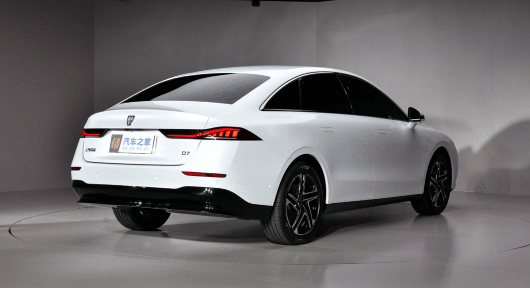 SAIC Roewe D7 goes on sale next week