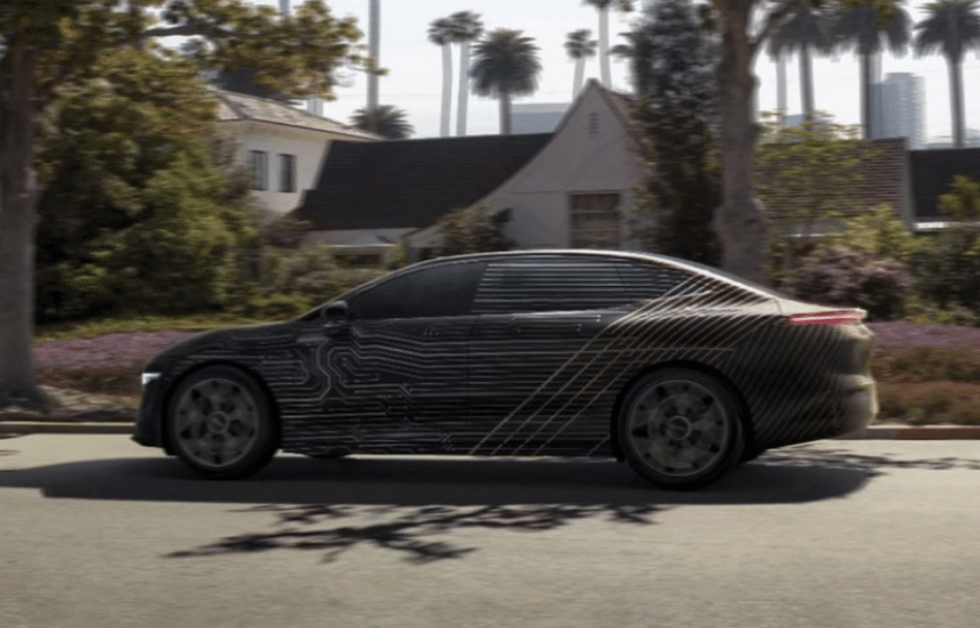 Geely Zeekr first electric sedan spotted on a road test