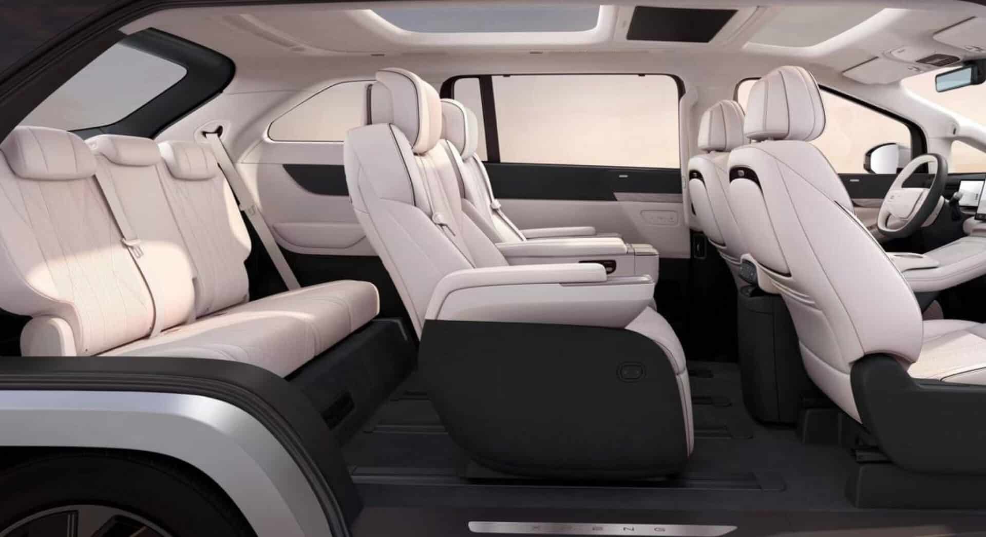 Xpeng X9 MPV revealed interior in China as it's ready for pre-sales