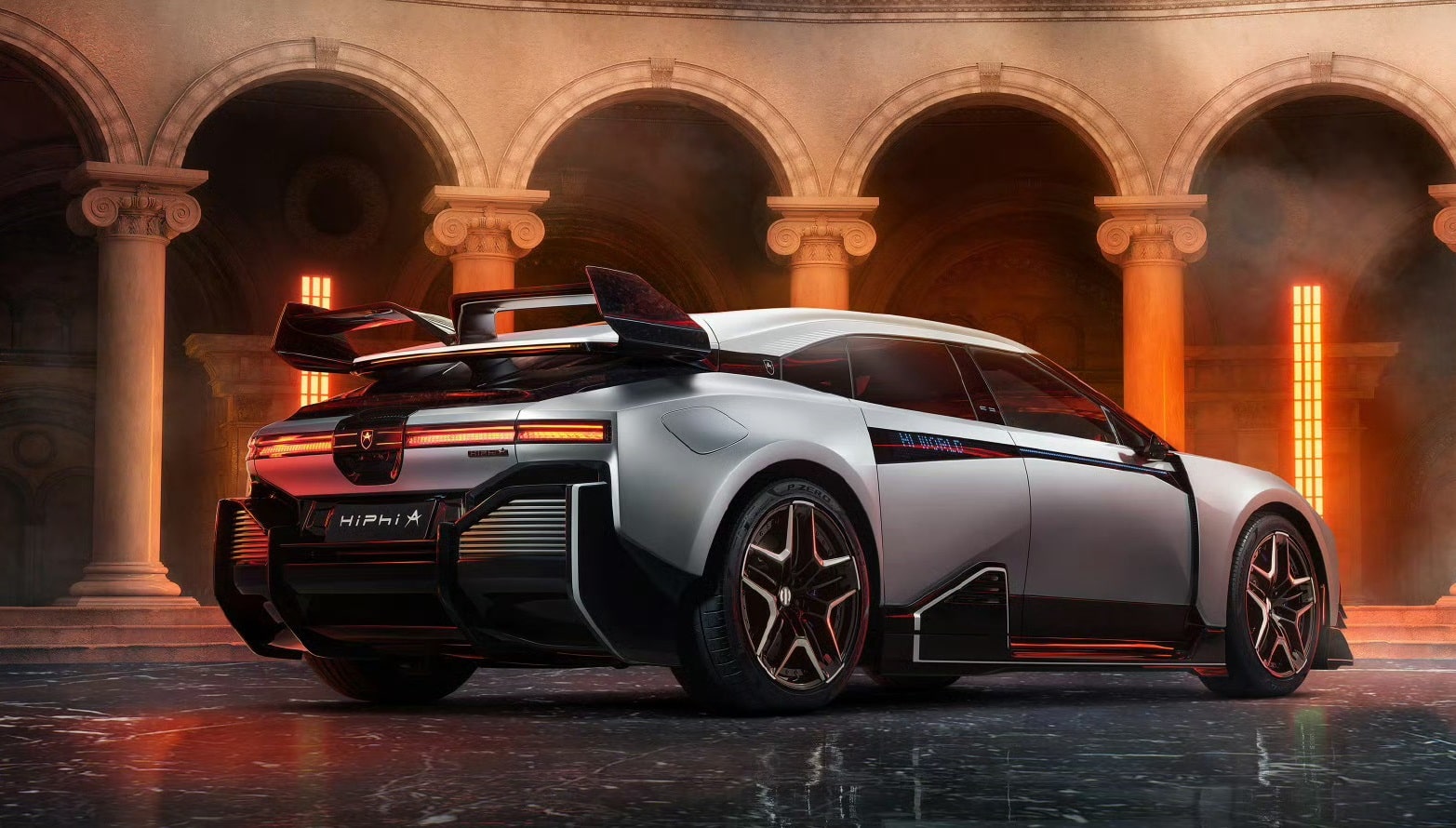 HiPhi A unveiled with 0-100 kph acceleration in 2 seconds