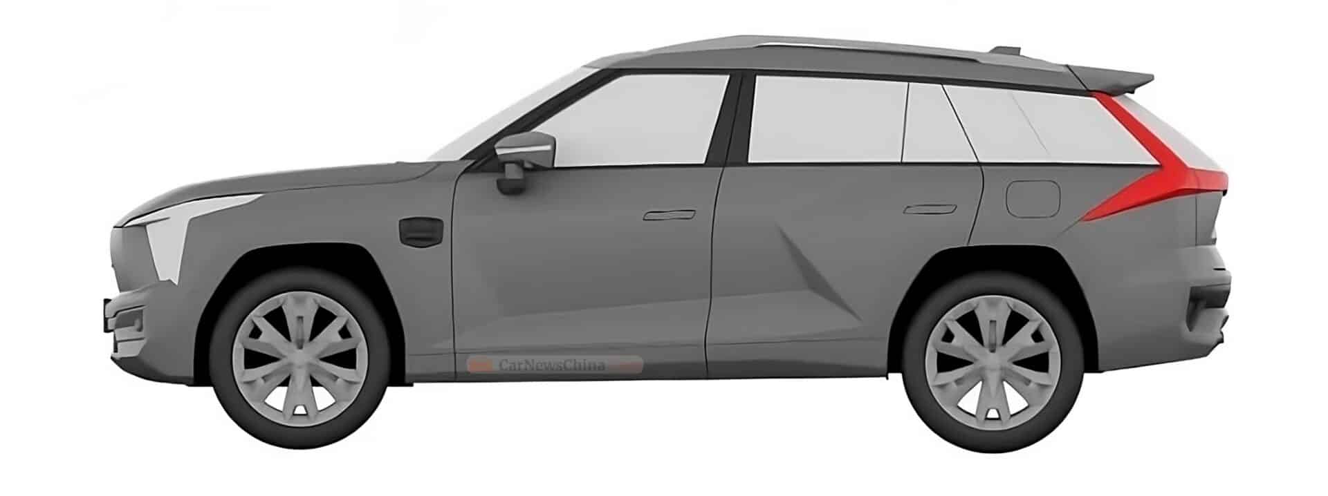 GWM Haval Veyron SUV patent images leak in China