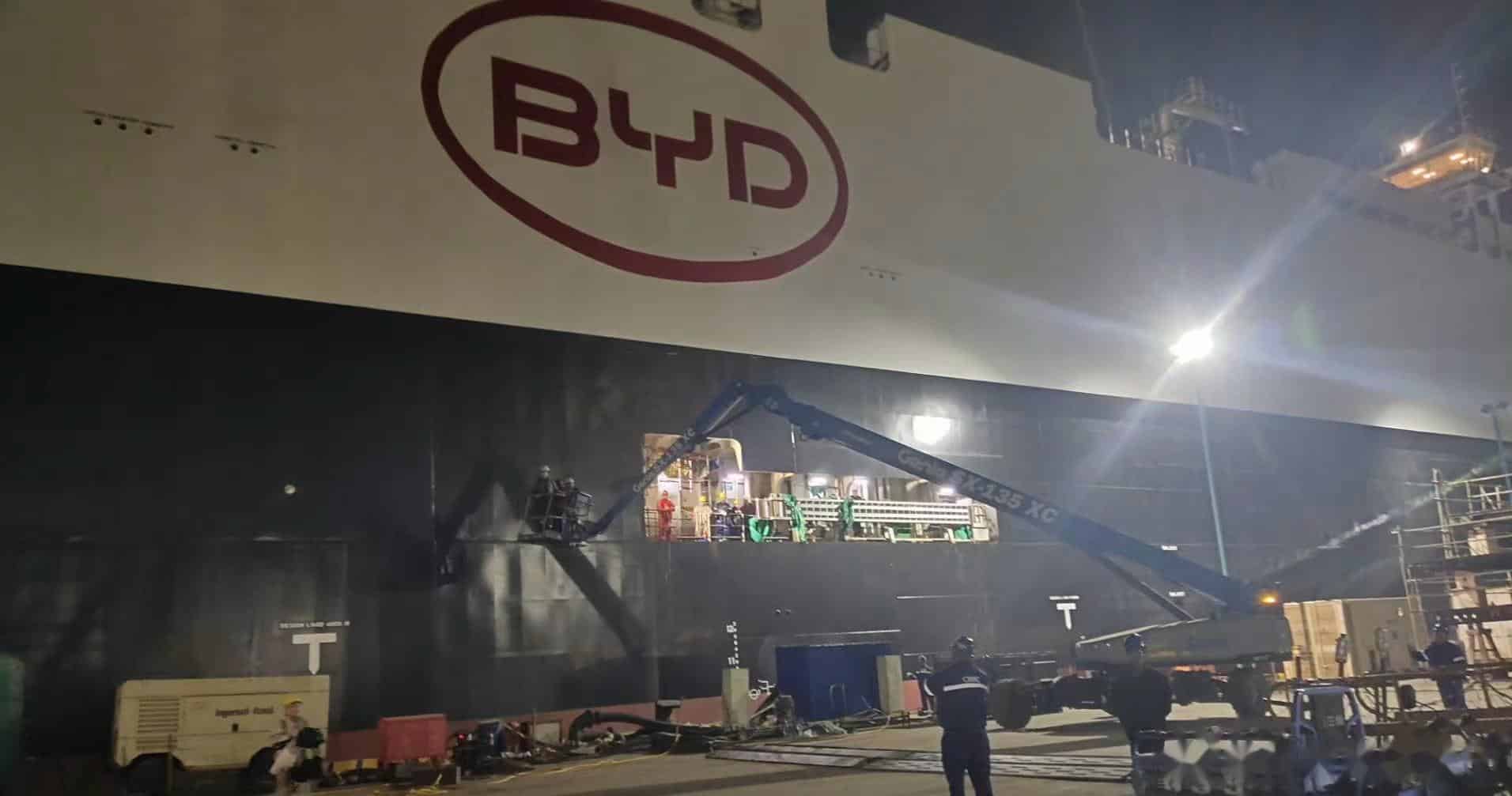 Can transport 7,000 cars at a time! BYD's Ro-Ro vessel Explorer 1 completed its sea trial