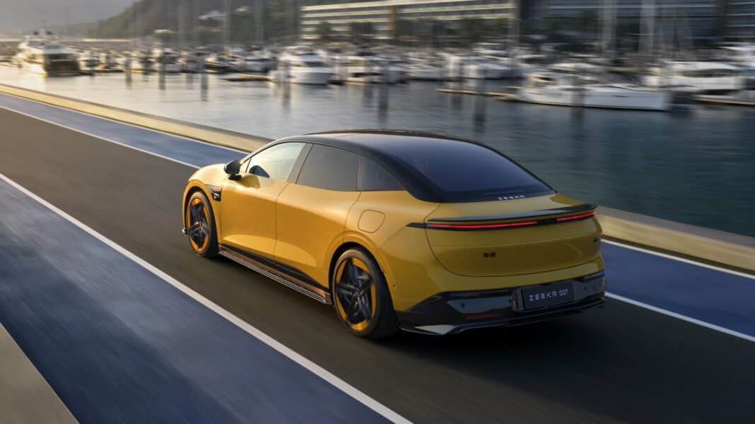 Zeekr 007 launched with the world's fastest charging - 610 km range in ...