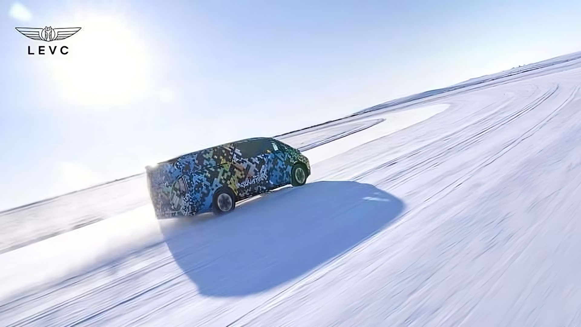 Geely’s LEVC L380 electric MPV undergoes winter tests in China