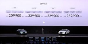Zeekr 007 launched with the world's fastest charging - 610 km range in ...