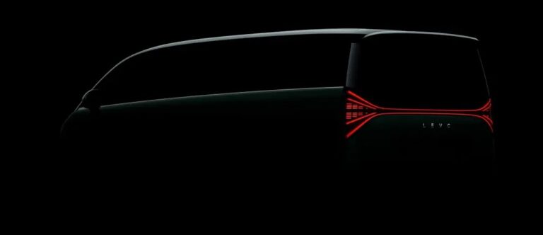 Geely's LEVC L380 electric MPV revealed in China