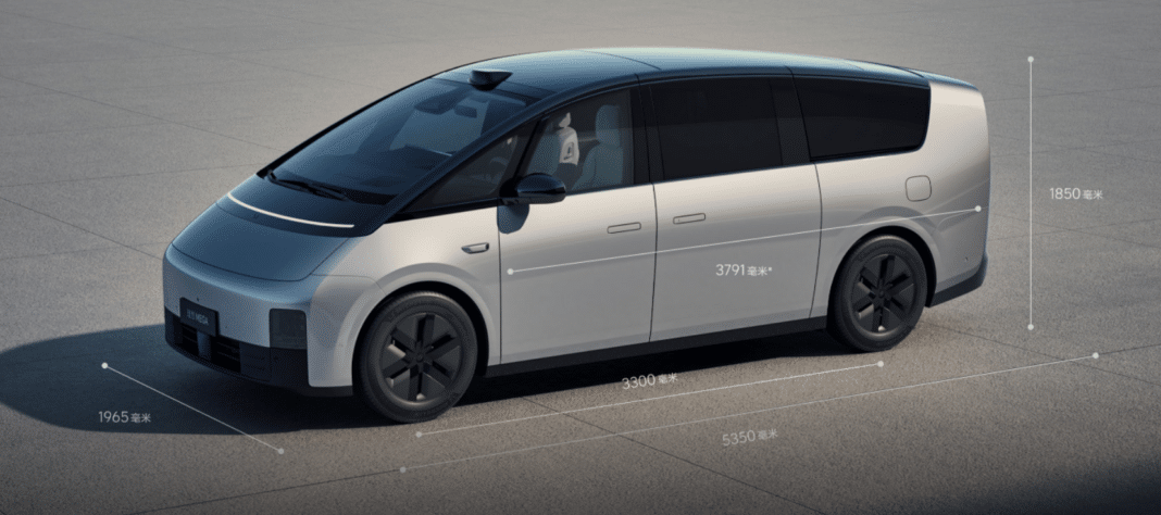 Li Mega all-electric MPV with 710 km range will launch on March 1