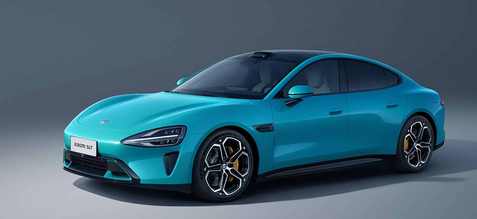 Xiaomi unveiled its first car Xiaomi SU7 with 800 km range and 2.78s 0-100km/h acceleration