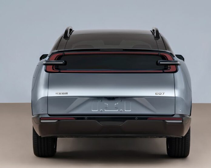 Changan Qiyuan E07 is a new all-electric SUV for China