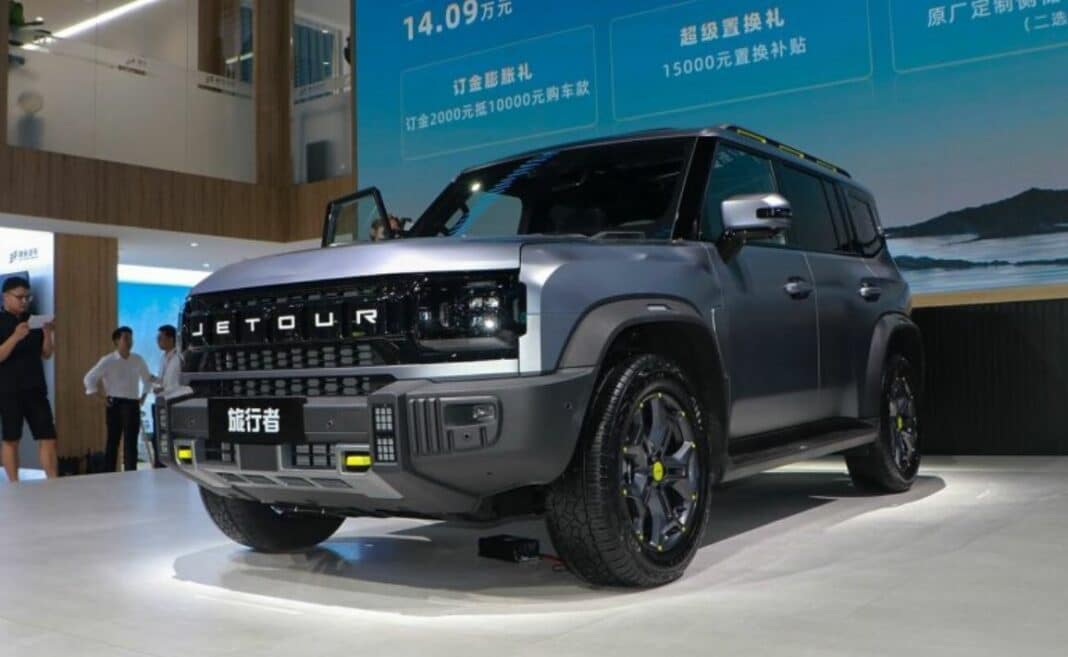 Jetour JMK Traveller off-road vehicle will launch on January 28