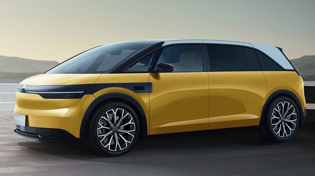 Zeekr-Waymo robotaxi M-Vision spotted testing in China ahead of US launch