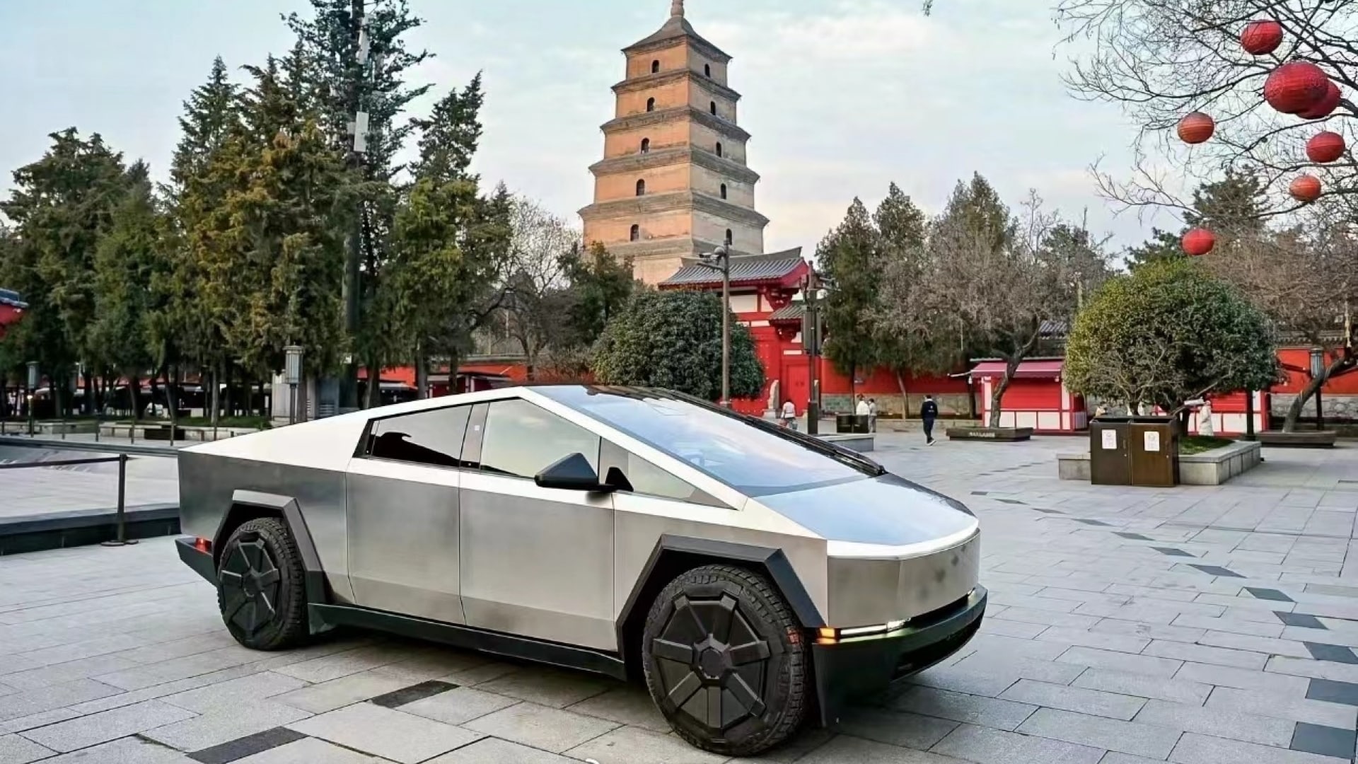 Tesla Cybertruck National Tour in China from January 28