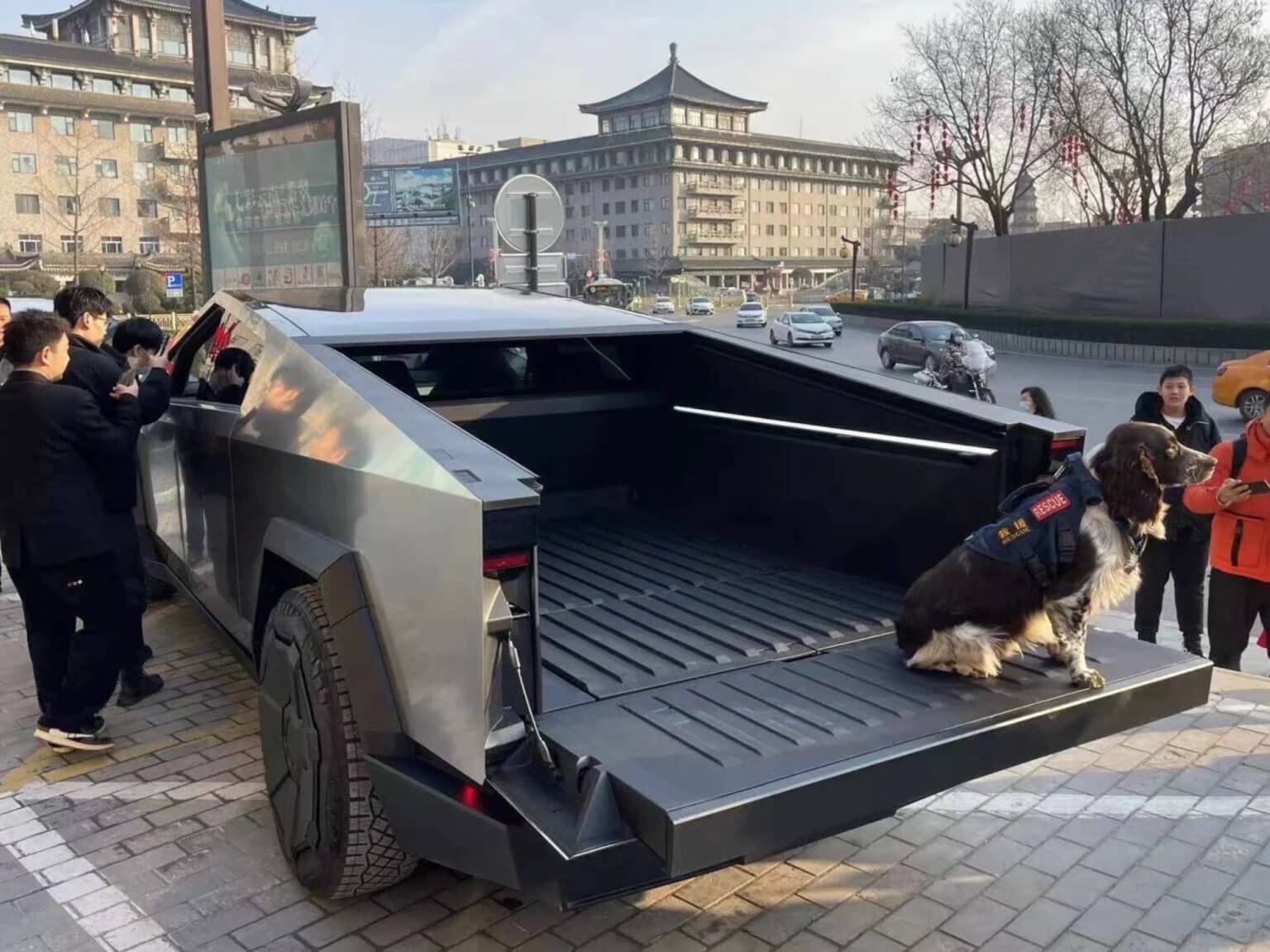 Tesla Cybertruck National Tour in China from January 28