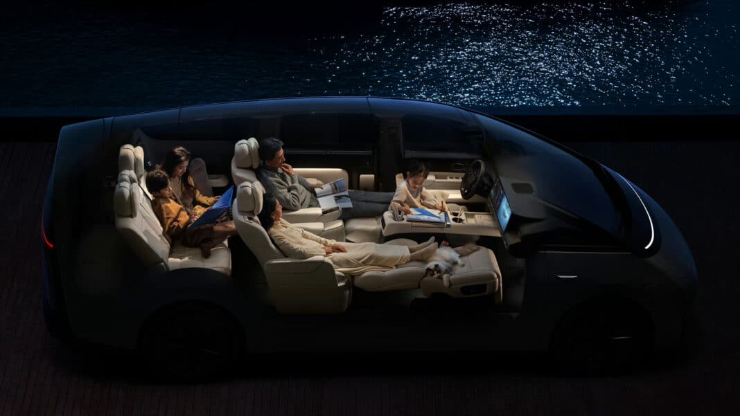 Li Auto Mega revealed new specs before the launch