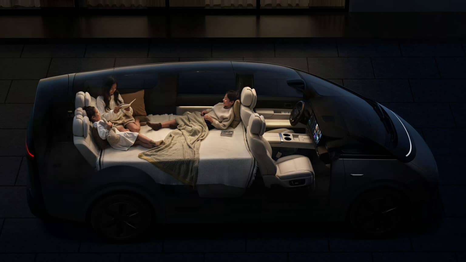 Li Auto Mega revealed new specs before the launch