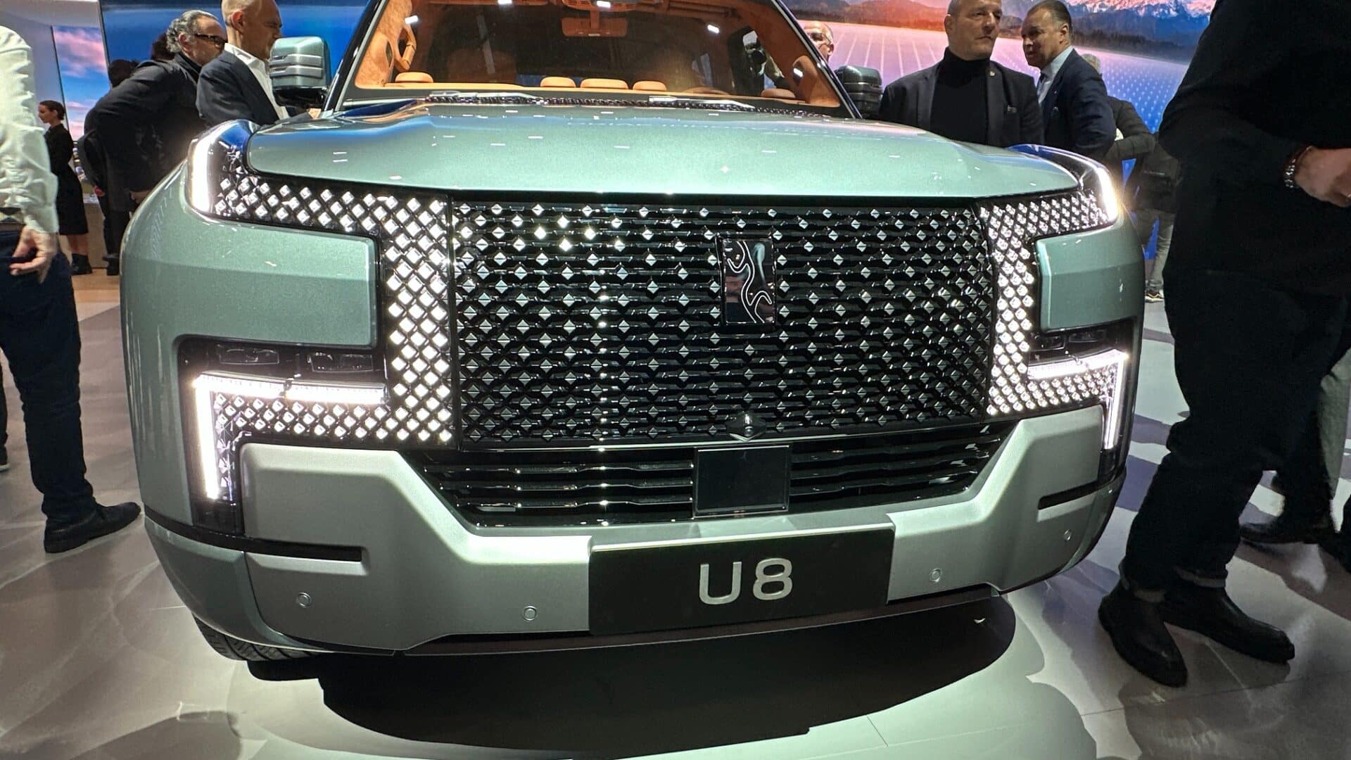 BYD's YangWang U8 water-floating SUV debuts in Europe