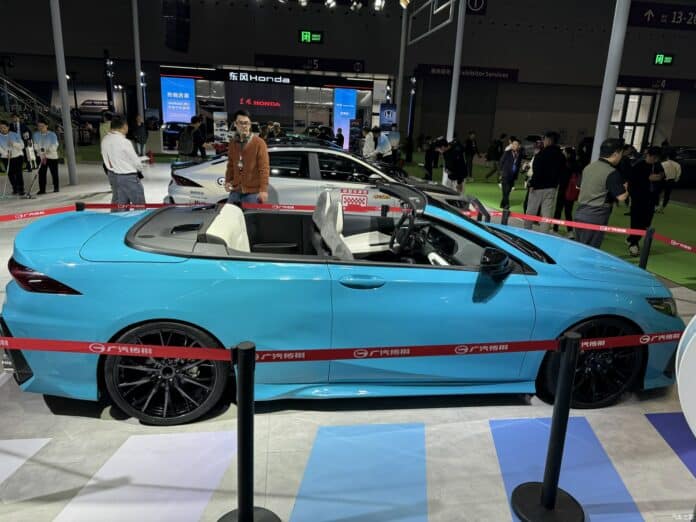 GAC Trumpchi Empow R goes topless in China