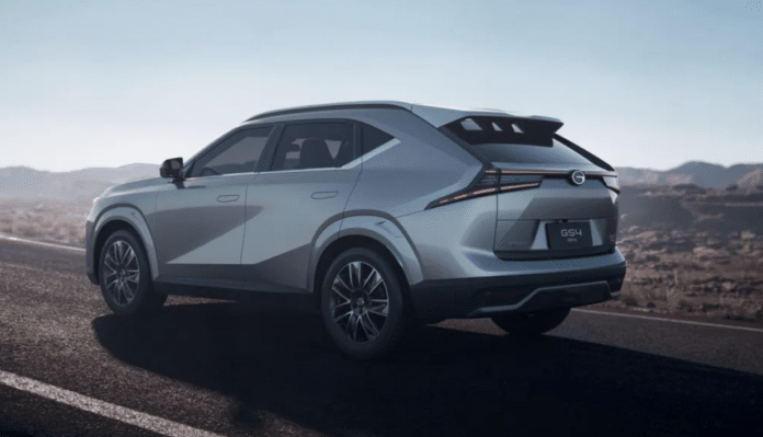 The new GAC Trumpchi GS4MAX