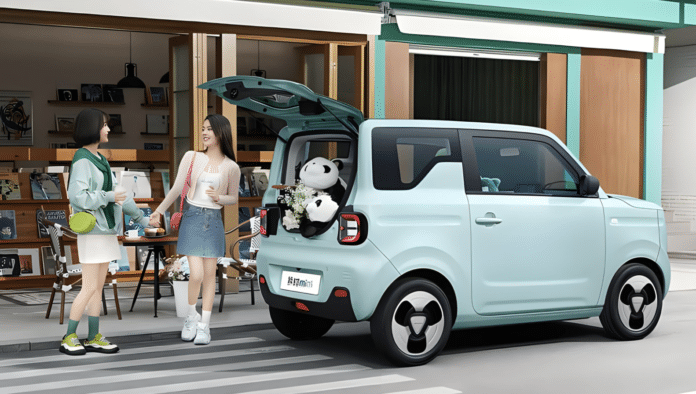Geely's updated Panda Mini EV: bringing 200-km range at a low price